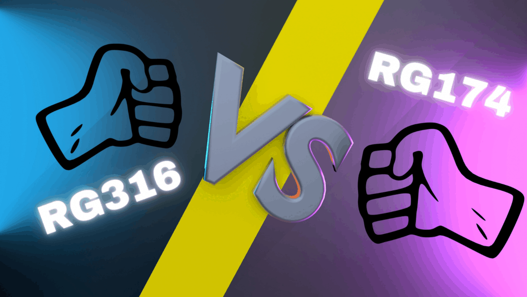 RG316 vs. RG174: How Do These Two Coax Cables Compare? - One Computer Guy