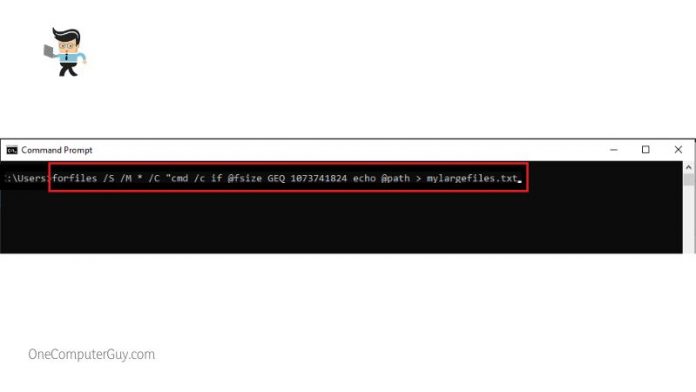 How To Find Large Files on Windows 10: The Definitive Guide
