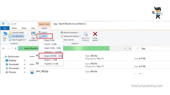 How To Find Large Files on Windows 10: The Definitive Guide