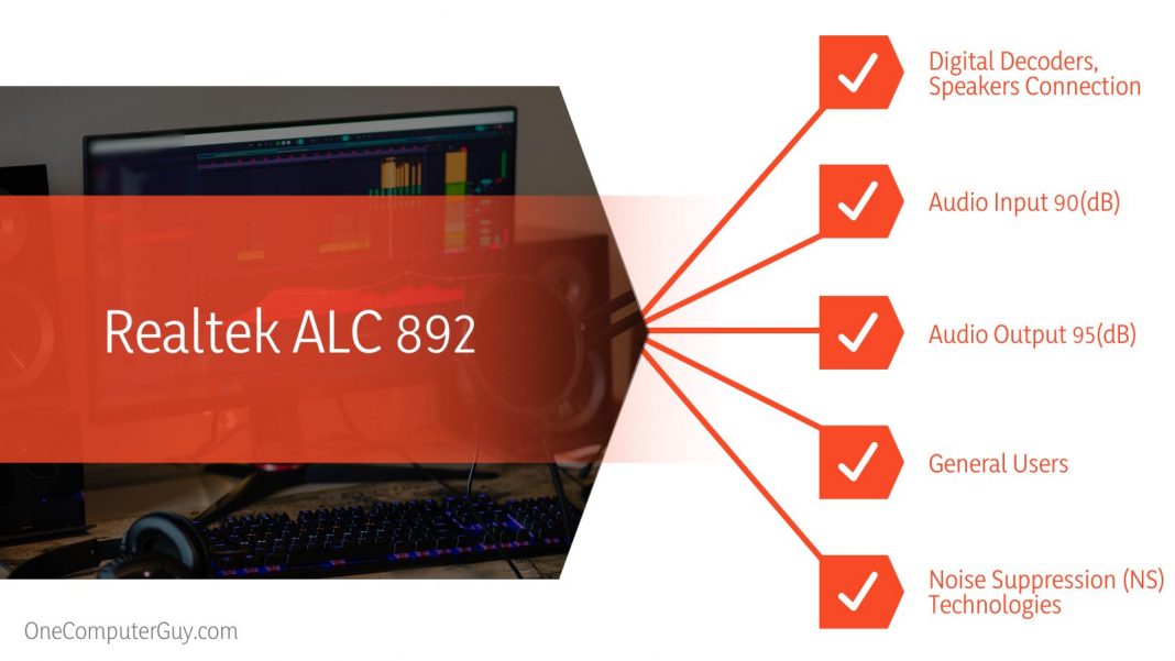 Realtek ALC 892 vs Realtek ALC 1150: Audio Driver Comparison