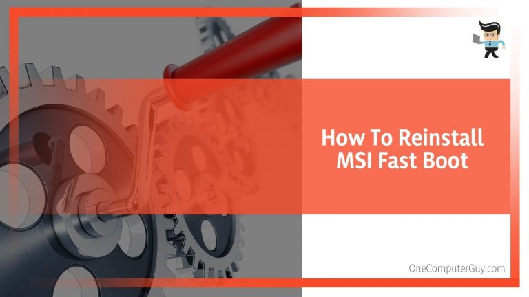 MSI Fast Boot: An Explainer - One Computer Guy