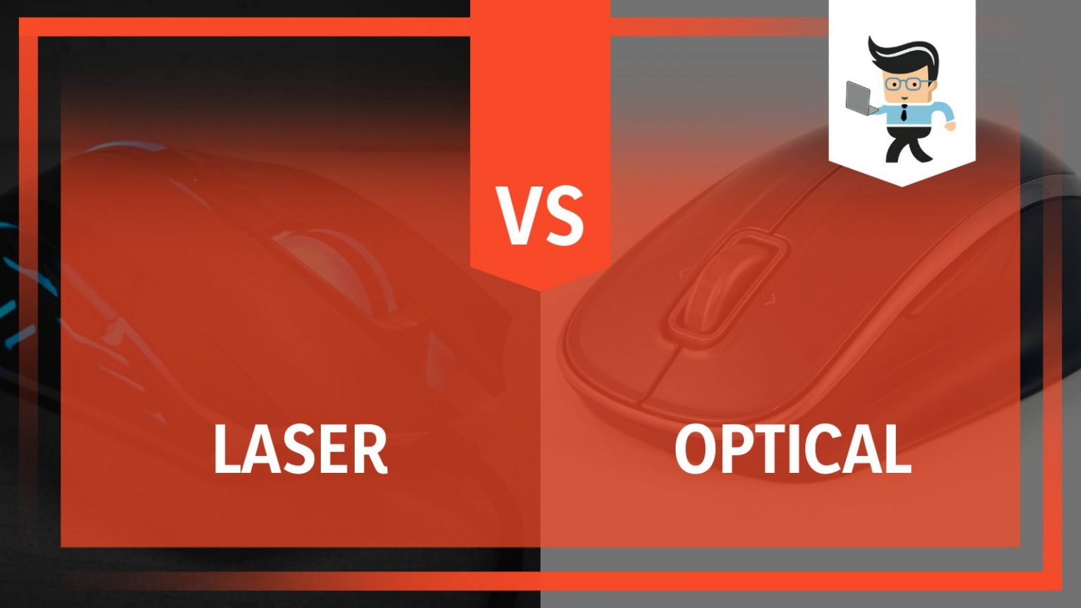 Laser vs Optical Mouse: Know How These Mice Are Different