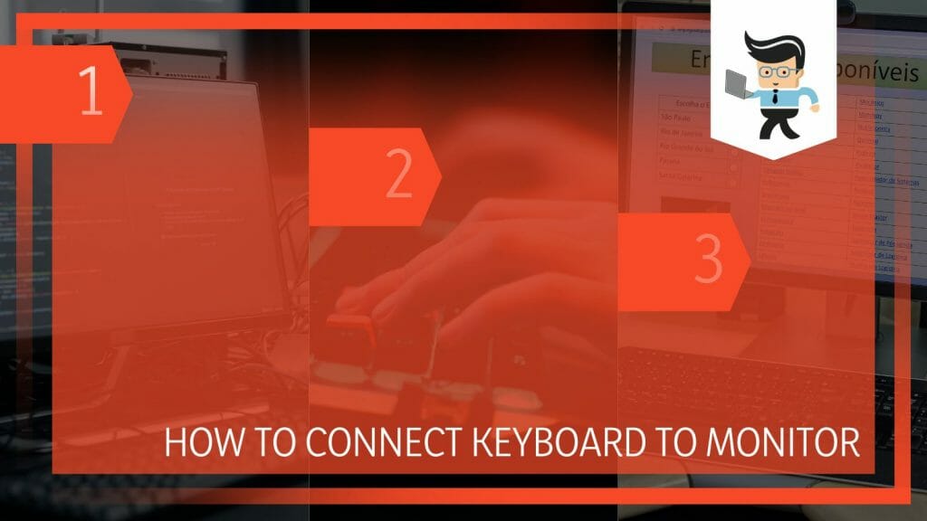 How To Connect Keyboard To Monitor? Wired and USB Both