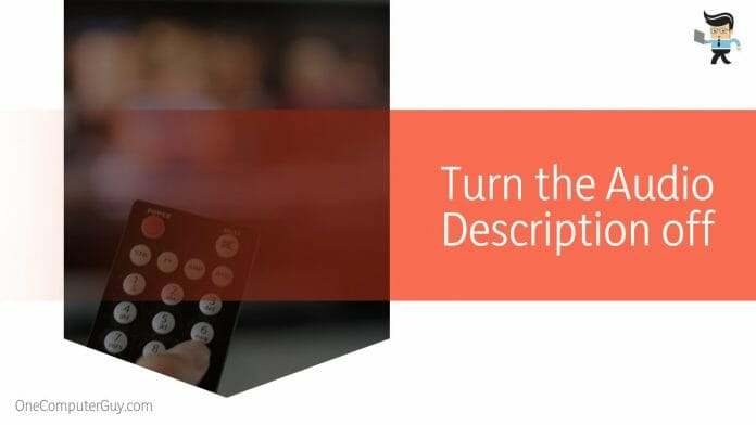 How To Turn off Audio Description on Disney Plus? Simplified