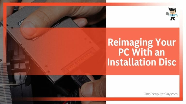 How to Reimage a Computer and Remove All Data?