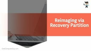 How to Reimage a Computer and Remove All Data?