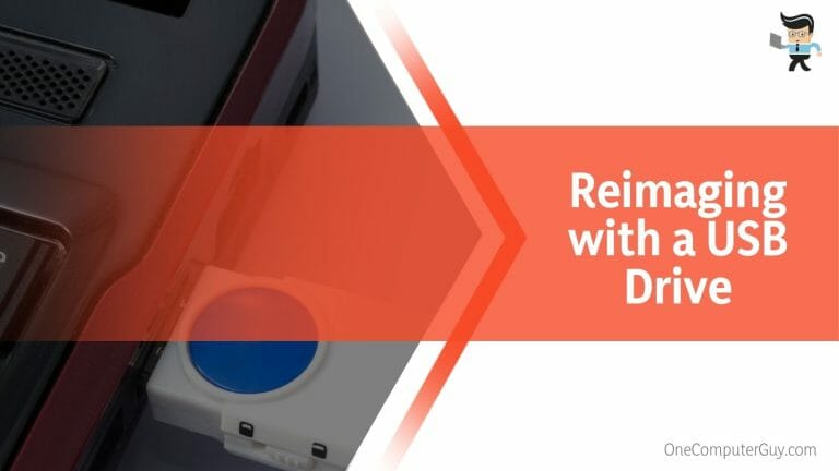 How to Reimage a Computer and Remove All Data?