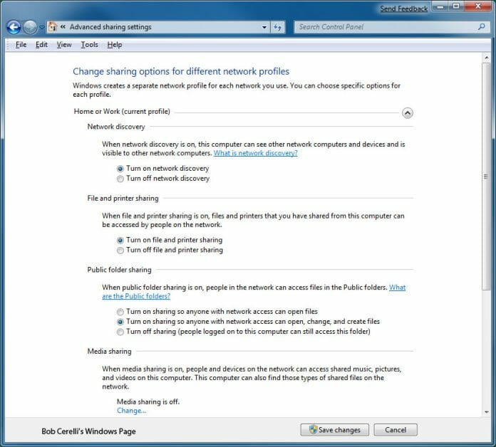 Windows 7 Networking - One Computer Guy
