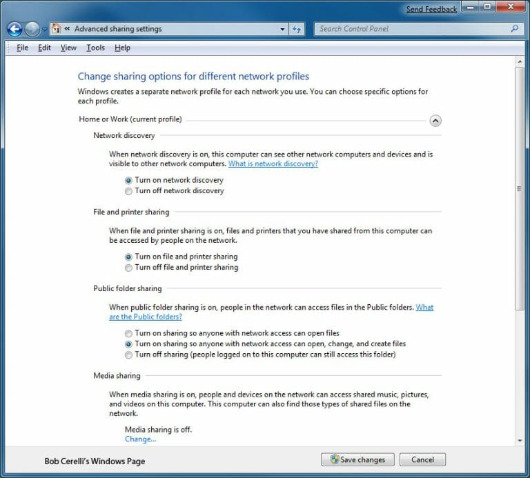 Windows 7 Networking - One Computer Guy