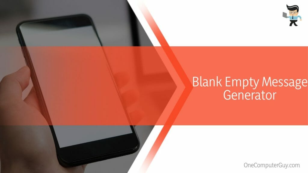 How to Send Blank Messages: Ways to Prank Your Friends