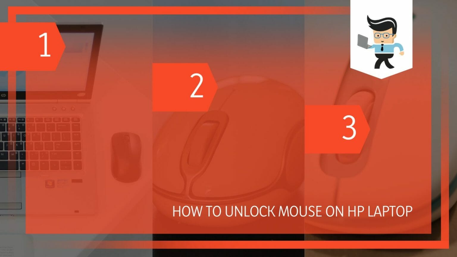 How to Unlock Mouse on HP Laptop - Three Quick Steps