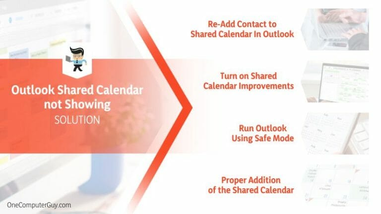 Outlook Shared Calendar not Showing: Problem Explained