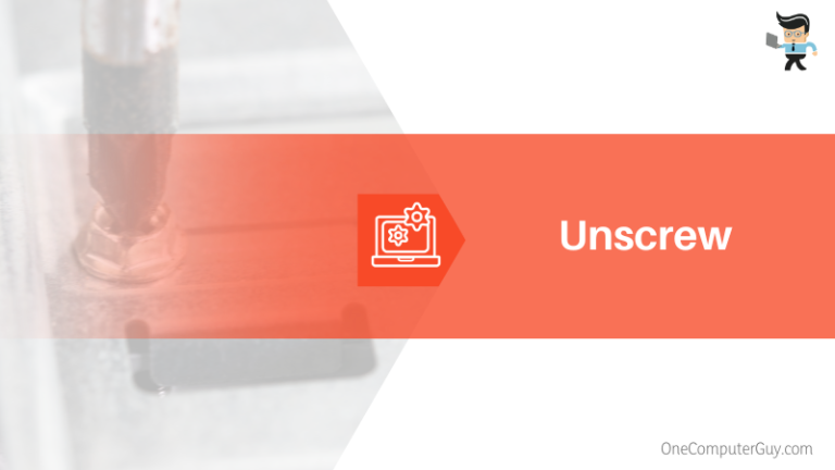 How to Remove Stripped Screw From Laptop Like a Pro