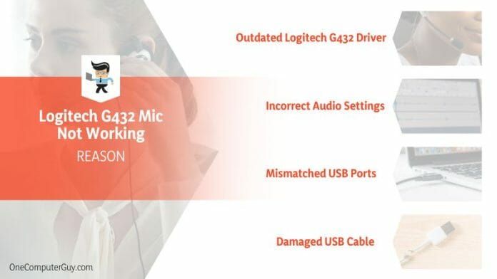 Logitech G432 Mic Not Working: Powerful and Efficient Fixes