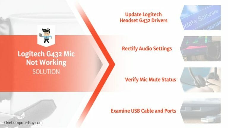 Logitech G432 Mic Not Working: Powerful and Efficient Fixes