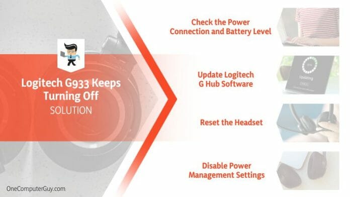 Logitech G933 Keeps Turning Off: Fixes for Better Gaming!