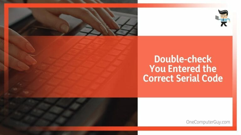 Asus Product Registration Serial Number Incorrect: Repaired