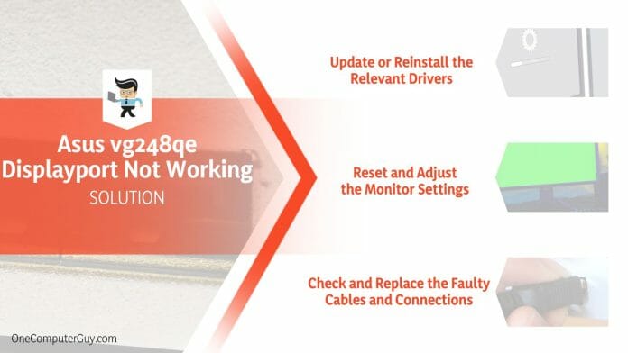 Asus vg248qe Displayport Not Working? Discover the Best Fix