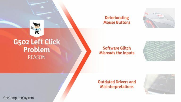 G502 Left Click Problem: Unique Fixes to Boost Performance